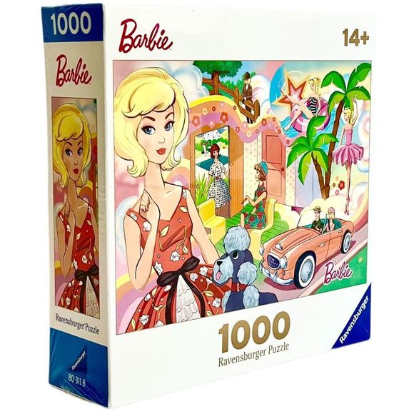 Ravensburger | Toys | Ravensburger Vintage Barbie Jigsaw Puzzle 00 Pc ...